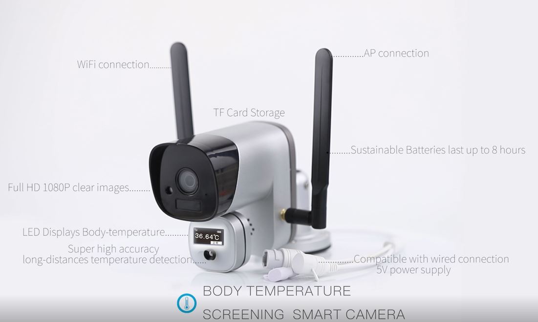 Body Temperature Screening Cameras | Thermal Cameras | Vision UK